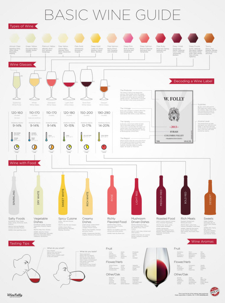 Infographic: All You Need to Know About Wine - Daily Katy